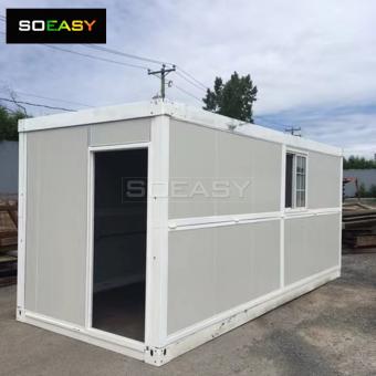 Folding Living Prefab Modular Homes Customization Stackable Foldable ...